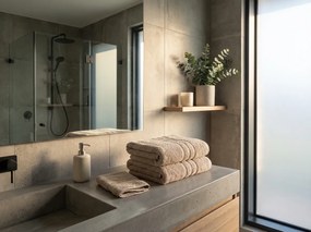 Ručník Comfort 50 x 100 cm béžový, 100% bavlna