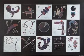 BLUEBIRD Puzzle Quinze - Patnáct, 1959, / 1000 dílků / od 14 let