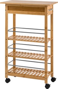 Livarno® Kuchyňský vozík z bambusu
