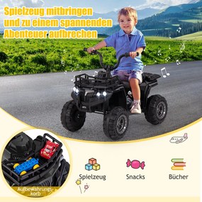 Costway 6 Dětská elektrická čtyřkolka V s funkcí vpřed a vzad Elektrická