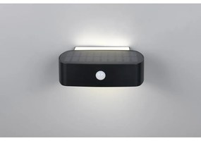 LED nástěnné solární venkovní svítidlo (výška 6 cm) Bilbao – Trio
