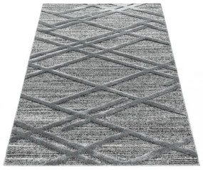 Vopi | Kusový koberec Pisa 4706 grey - Kruh průměr 120 cm