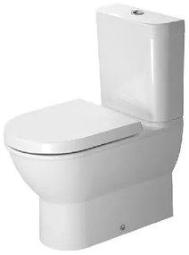 Duravit Darling New - WC kombi mísa, Vario odpad, s HygieneGlaze, bílá 2138092000