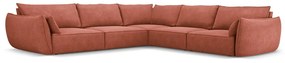 Červená rohová pohovka (variabilní) Vanda – Mazzini Sofas