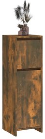 Koupelnová skříňka kouřový dub 30 x 30 x 95 cm kompozitní dřevo - Default Title