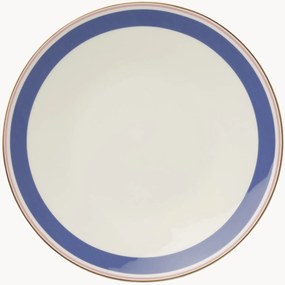 Sada mělkých talířů z kostního porcelánu Capri, 6 dílů