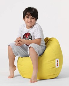 Atelier del Sofa Zahradní sedací vak Premium Kids - Yellow, Žlutá