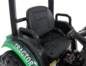 Ramiz MEGA traktor D68 s přívěsem zelený