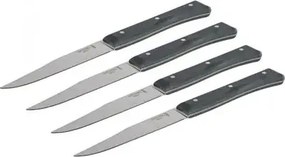 Opinel Facette 11 cm břidlicová / Sada stolních nožů / 4 ks