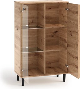 ADRK Furniture Vitrína LIVIA 02 SHC-LIV-02-ART-N002