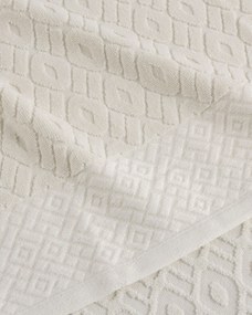 Ručník Lattice 50x90 cm cream pearl