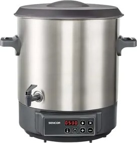 SENCOR SPP 3200SS stříbrná / Zavařovací hrnec / 27 L / 1800W