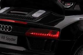 Ramiz Elektrické autíčko Audi R8 Policie na baterie + dálkové ovládání + EVA + pomalý start + MP3 LED