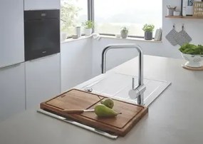 Grohe Minta - Dřezová baterie s výsuvnou sprškou supersteel