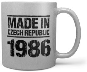 Hrnek Made In (rok: 1986, Náplň hrníčku: Žádná)