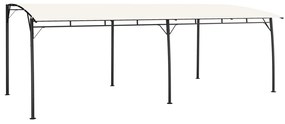vidaXL Marketos Zahradní markýza proti slunci 6 x 3 x 2,55 m krémová