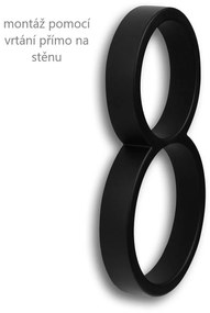 Richter RN.125V.3.CE číslo "3" černé Černá