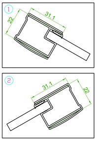BPS-koupelny Čtvercový sprchový kout HYD-SK30A 80x80 černá/transparent - bez vaničky