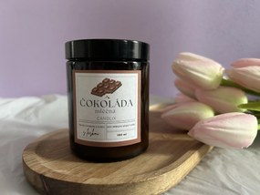 Sójová svíčka čokoláda | 180 ml