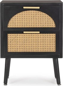 Černá/v přírodní barvě skříňka 45x60x30 cm Josine – Yes Everyday