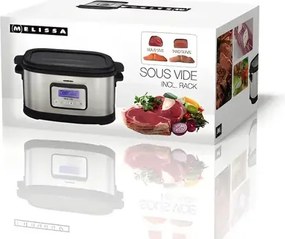 Melissa Sous Vide 6 l černá, nerezová ocel / Sous vide hrnec / 520 W /