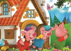 ART PUZZLE 5568 Puzzle Tři prasátka / 24+35 dílků / od 4 let