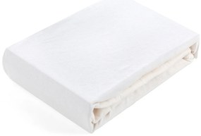 JERSEY PROSTĚRADLO 200X220 CM, VÝŠKA 30 CM KRÉMOVÉ