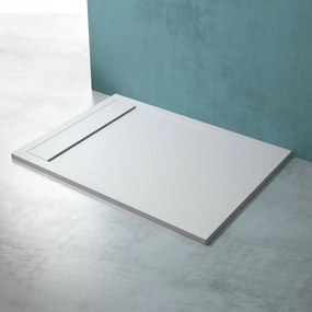 Sprchová vanička z litého mramoru DOPORRO BLICK 100-160cm WHITE Velikost: 140x90x3