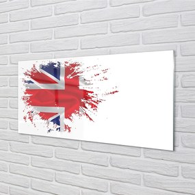 Obraz na skle Vlajka Velké Británie 120x60 cm