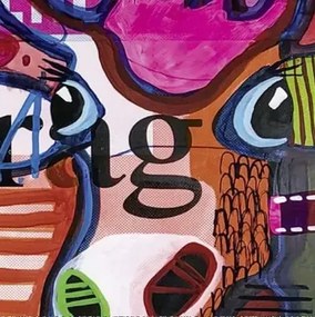 HEYE Puzzle Pruhované krávy / 1000 dílků / 70 x 50 cm