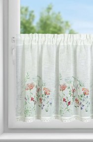 KRÁTKÁ ZÁCLONA NA PÁSCE SYLVIA 60X150 CM VÍCEBAREVNÁ