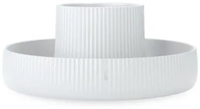 Keramický květináč Fountain White 25 cm Umbra