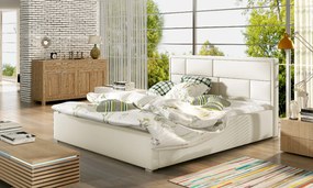 Eltap Čalouněná postel Latina s úložným prostorem Materiál a barva potahu: Soft 33 - béžová, Rozměry (cm): 140x200