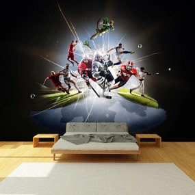 Fototapeta - Sportovci (245x170 cm)