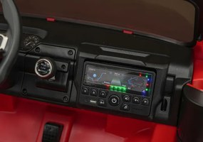 Elektrické autíčko RAM 3500 červené