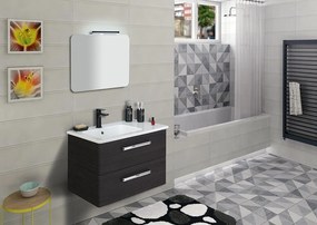 Sapho Sapho, ISHAPE Zrcadlo 500x700mm, zaoblené rohy, bez uchycení, AG457