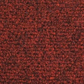 Schodové rohože samolepicí 30 ks 65 x 21 x 4 cm vínově červené půlkulaté velké 3365659