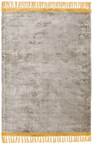 Šedý  koberec Challenger Silver Mustard Rozměry: 160x230 cm