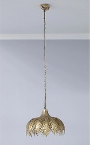 Závěsná lampa Botanica Gold
