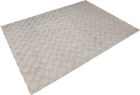 Obsession, Kusový koberec Diamond Cut 800 Grey, 80x150, šedá, ložnice