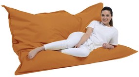 Atelier del Sofa Zahradní sedací vak Giant Cushion 140x180 - Orange, Oranžová