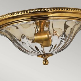 Luxusní stropní svítidlo Elstead Cambridge mosaz 2xE27 41 cm