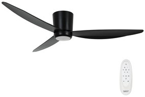 Lucci air 21610749 - LED Stmívatelný ventilátor ARRAY 1xGX53/12W/230V černá + DO 21610749