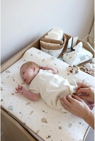 Růžové/krémové látkové dětské koše na hračky v sadě 2 ks ø 24x17 cm Bows – Cam Cam Copenhagen