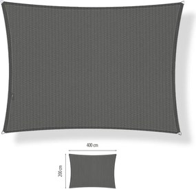 Shadow Comfort Sluneční Obdélník SHADOW - 2,0 x 4,0 m - 250 g Barva: Sahara Písková