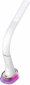 IMMAX CORELLA LED stolní lampička bílá+zlaté prvky / Qi / 7W / 5V / 2.