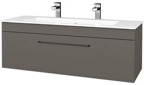 Dřevojas Koupelnová skříň ASTON SZZ 120 Varianta: N06 Lava / Úchytka T06 / N06 Lava
