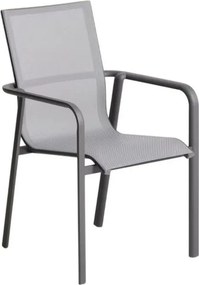 Šedá zahradní židle Canea – Kave Home