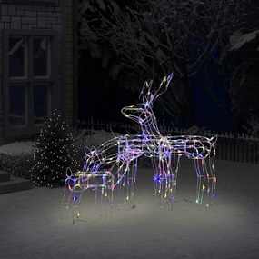 3dílná vánoční světelná dekorace sobi 229 LED diod 328542
