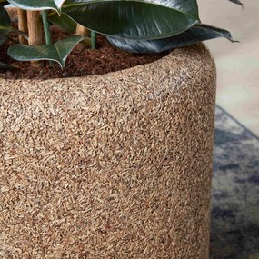 Baq Naturescast Cylinder Natural s vložkou Ø 33 cm / V 34 cm
